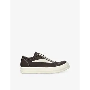 Rick Owens Vintage Leather Trainers - Grey