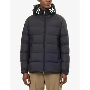 Moncler Orvelle Brande-hood Shell Puffer Jacket