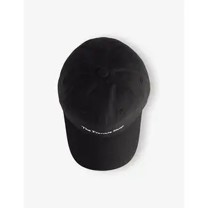 THE FRANKIE SHOP Frankie Brand-embroidered Cotton Baseball Cap - Black