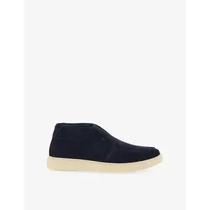 Boggi Milano Slip-on Suede Ankle Boots