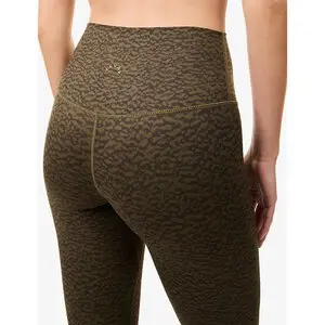 Varley Freesoft High-rise 25' Printed Leggings - Wild Moss