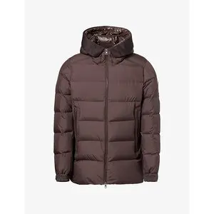 Moncler Orvelle Brande-hood Shell Puffer Jacket