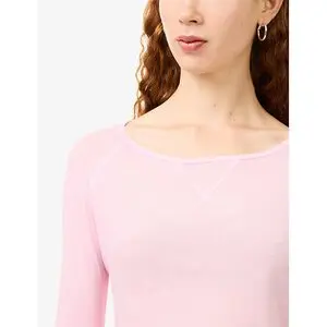 Gimaguas Maura Semi-sheer Cotton Top