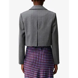 Claudie Pierlot Cropped Wool Jacket