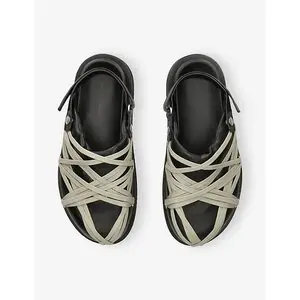 Rick Owens Megalace Leather Mules