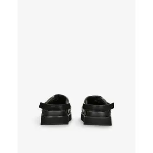 Rick Owens Megalace Leather Mules