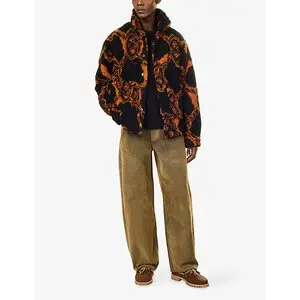 DAILY PAPER Burned Shield Fleece Jacket