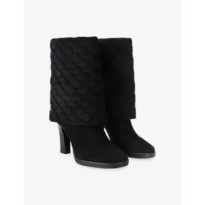 Steve Madden Subscribe Faux-suede Heeled Boots