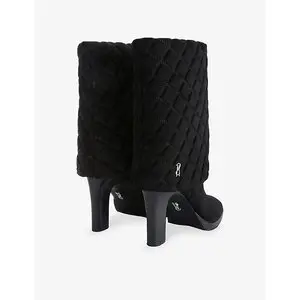Steve Madden Subscribe Faux-suede Heeled Boots
