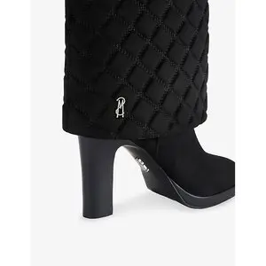 Steve Madden Subscribe Faux-suede Heeled Boots