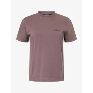 Jacquemus Le T-shirt Grosgrain-logo Cotton-jersey T-shirt