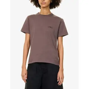 Jacquemus Le T-shirt Grosgrain-logo Cotton-jersey T-shirt