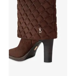 Steve Madden Subscribe Faux-suede Heeled Boots