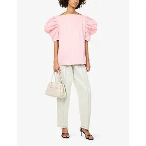 NACKIYE Lolita Oversized Silk Top