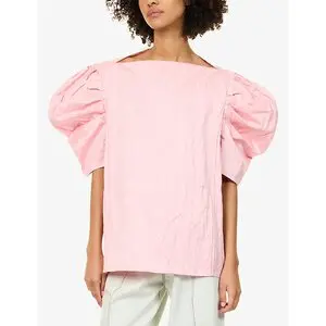 NACKIYE Lolita Oversized Silk Top