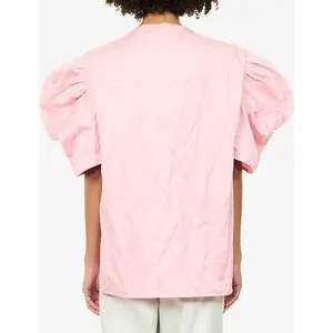 NACKIYE Lolita Oversized Silk Top
