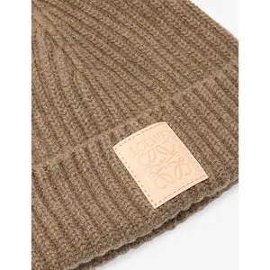 Loewe Logo-patch Cashmere Beanie