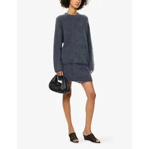 Rails Gayle Wool And Cashmere Mini Skirt