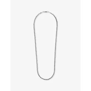 NINETWOFIVE Nadir Sterling- Rope Necklace - Silver