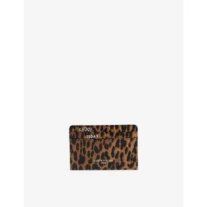 Zadig&Voltaire Zv Leopard Leather Pass Holder