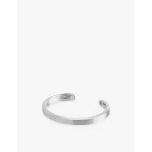 NINETWOFIVE Boulos Sterling Bangle Bracelet - Silver