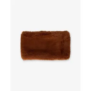 THE FRANKIE SHOP Ginevra Faux-fur Scarf - Bronze