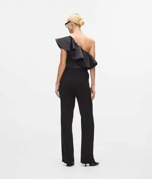 Karl Lagerfeld One-shoulder Jumpsuit
