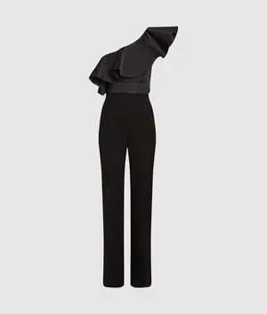 Karl Lagerfeld One-shoulder Jumpsuit
