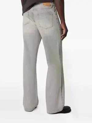 JEANERICA Vega Logo-patch Straight-leg Jeans