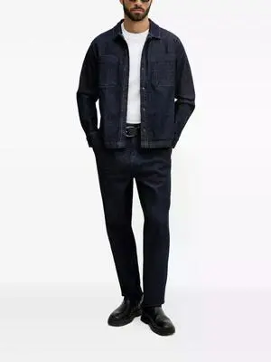 LINDBERGH Patch-pocket Shirt - Blue