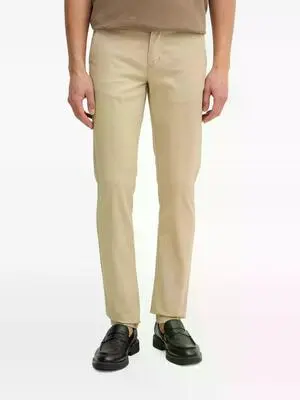 LINDBERGH Logo-patch Chino Trousers - Neutrals