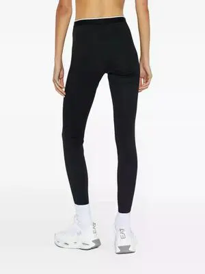 Emporio Armani Logo-waistband Leggings