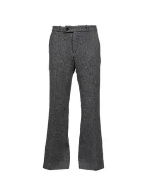ERNEST W. BAKER Tweed Flared Trousers