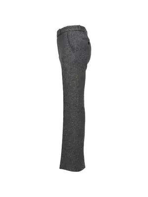 ERNEST W. BAKER Tweed Flared Trousers