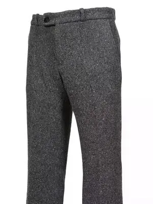 ERNEST W. BAKER Tweed Flared Trousers