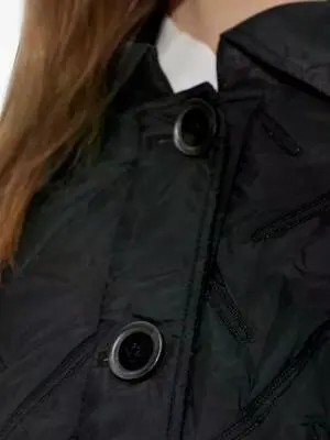 Emporio Armani Quilted Belted Coat