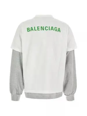 Balenciaga Layered-sleeve Sweatshirt