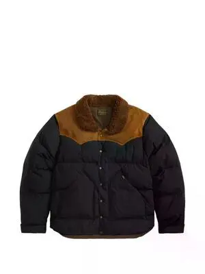 Ralph Lauren Shearling-collar Padded Jacket - Black