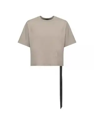 Rick Owens Distressed Hanging-strap T-shirt - Grey