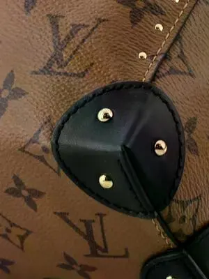 LOUIS VUITTON Noe Trunk Bag Reverse Monogram Canvas Pm Bucket Bag