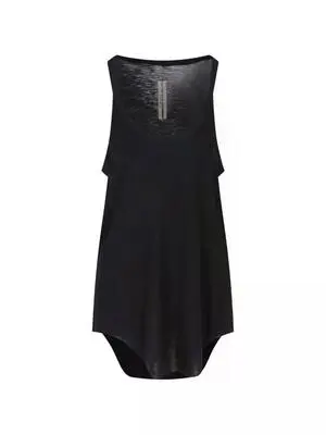 Rick Owens Gigi Scoop-neck Tank Top - Black