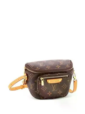 LOUIS VUITTON Bum Bag Monogram Canvas Mini Belt Bag