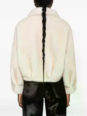VALENTINI 1972 Faux-fur Zip-up Jacket
