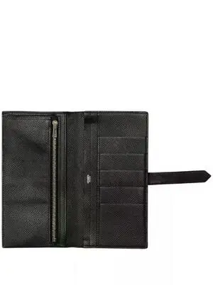 Hermès 2006 Epsom Bearn Soufflet Wallet Long Wallets
