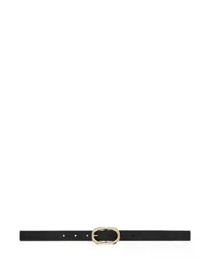 ANINE BING Signature-link Belt - Black