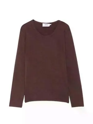 VELA SHOP Long-sleeve T-shirt - Brown