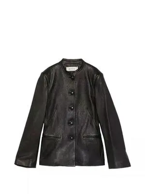 RÓHE Grained-leather Jacket