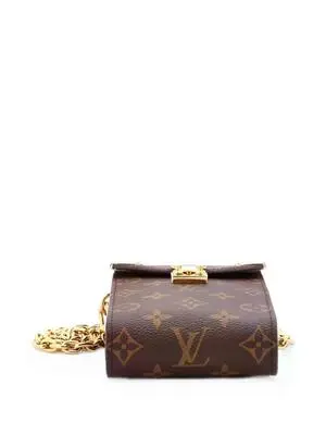 LOUIS VUITTON Metis Phone Pouch On Chain Monogram Canvas Shoulder Bag