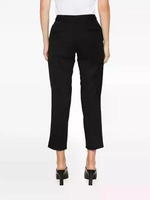 THE FRANKIE SHOP Pinstripe-pattern Cropped Trousers