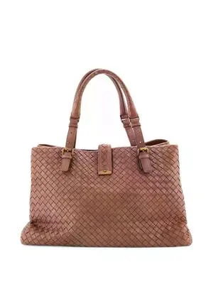 Bottega Veneta Roma Bag Intrecciato Nappa Medium Tote Bag